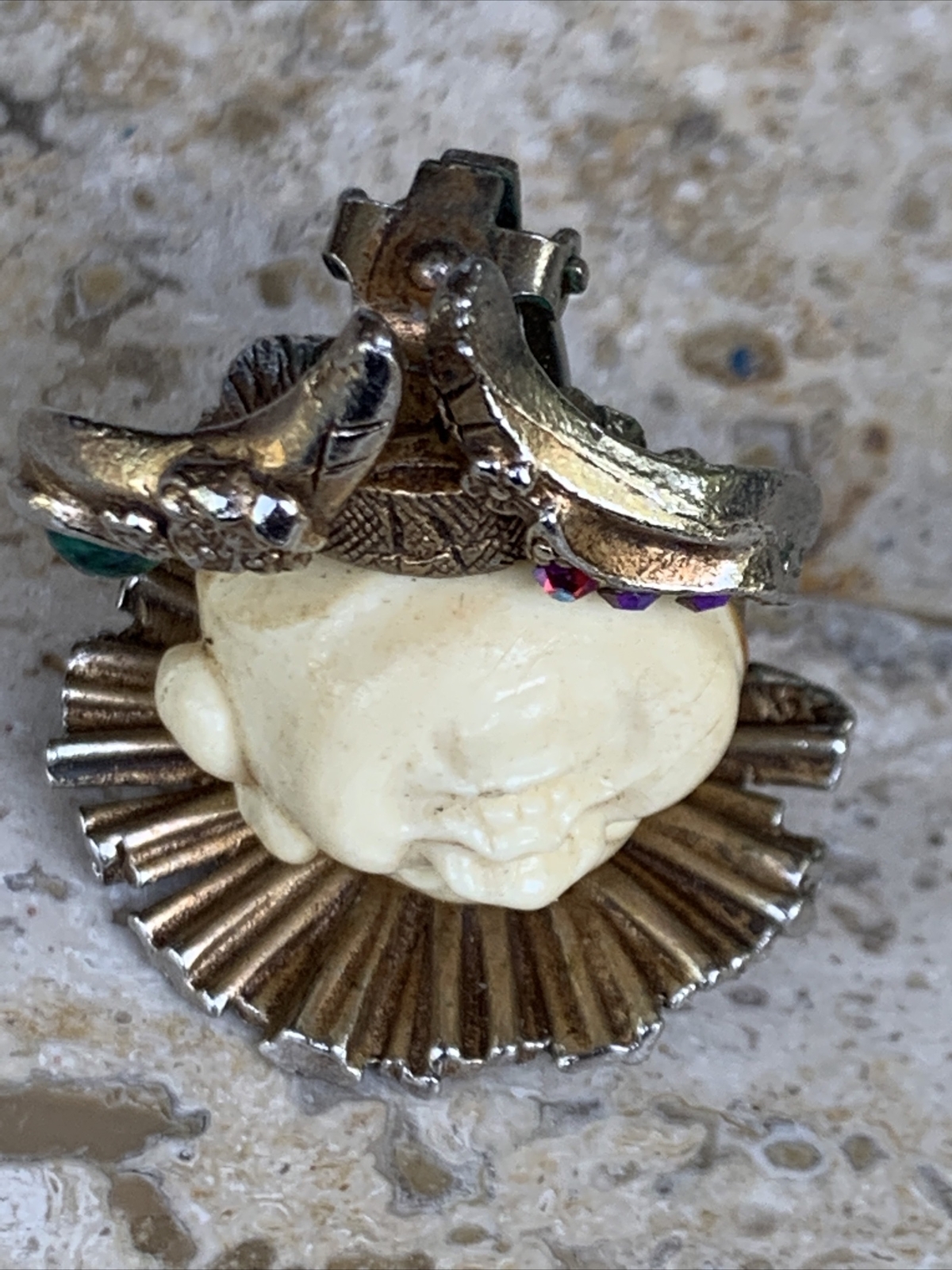 Rare Vintage HAR Hargo Chinaman Replacement Earring. … - Gem