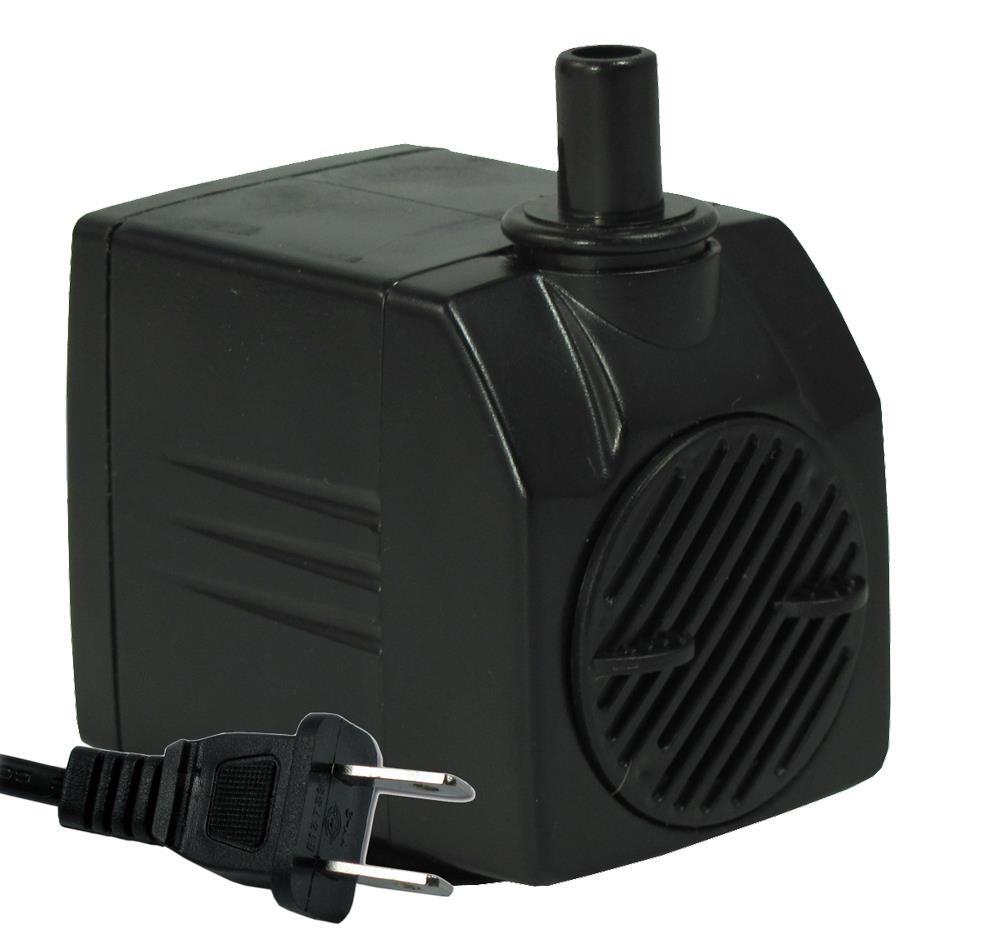 Rena OEM Fountain/Aquarium Water Pump 120gph/37" lift UL, 6ft cord SAVE ...