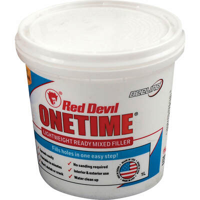 Red Devil Onetime Ready Mixed Filler 1l | eBay UK