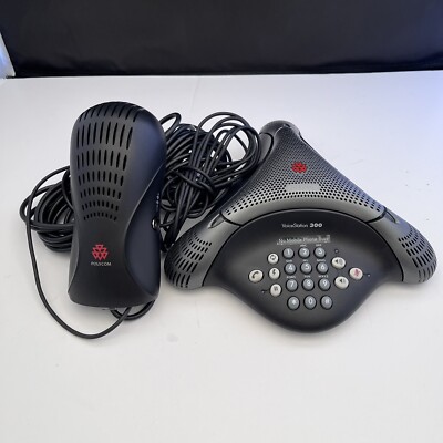 Polycom VoiceStation 300 2201-17910-001 With Wall Module Sold As Is | eBay