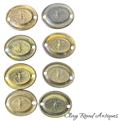 Drawer Pulls - Brass Back Plates