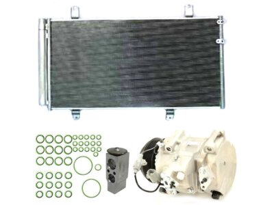 A/C Compressor and Condenser Kit For 12-15 Toyota Venza 3.5L V6 MZ25S6 ...
