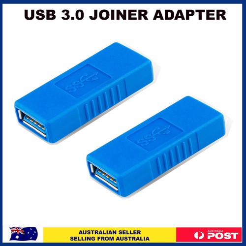 USB 3.0 A Female To Female Coupler Adapter Joiner Converter Cable ...