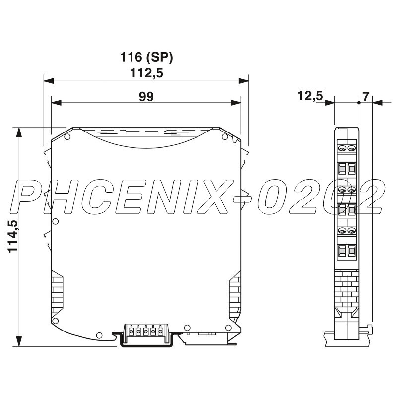 New 1PCS Phoenix Contact MACX MCR-SL-I-I-ILP Loop Powered Isolators ...