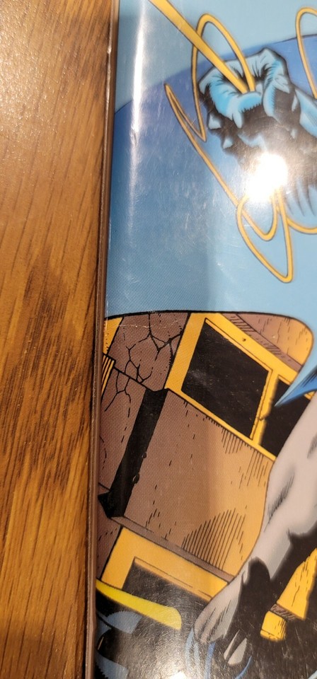 ** BATMAN issue #500 (Knightfall 19 DC Comics) Die-cut Foil Cover ...