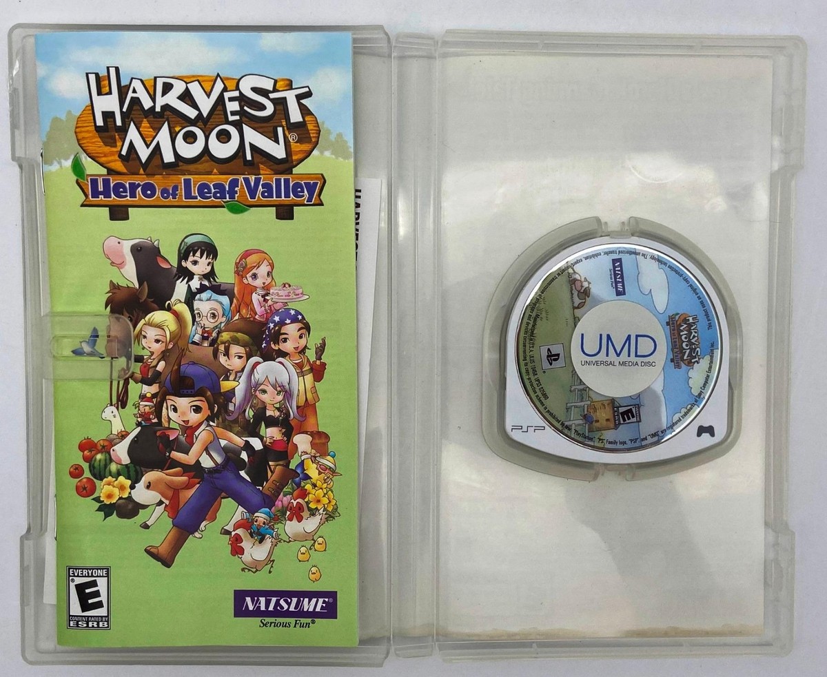 Harvest Moon Hero Of Leaf Valley Psp Harvest Moon: Hero Of Leaf Valley