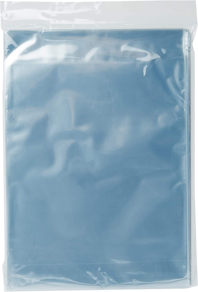 100 Count Pack Storage Protector Magazine Sleeves Standard Regular Size ...