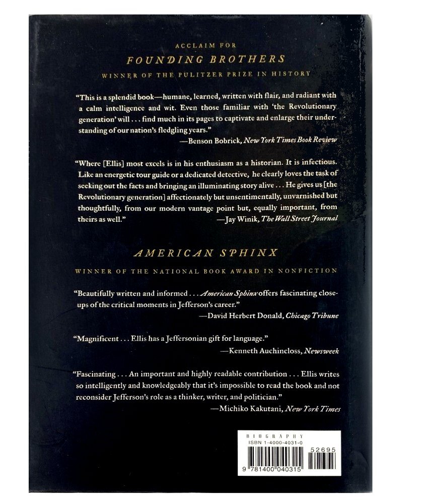 His Excellency: George Washington Joseph Ellis hardcover book with dust ...