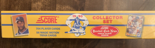 1990 Score Collector Set - 704 Cards & 56 Trivia - MLB Baseball - New ...