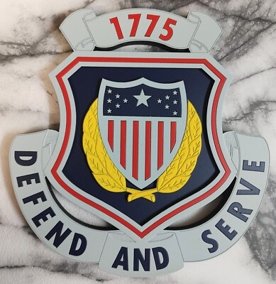 8" US Army Adjutant General's Corps Regimental Insignia 3D Crest | eBay