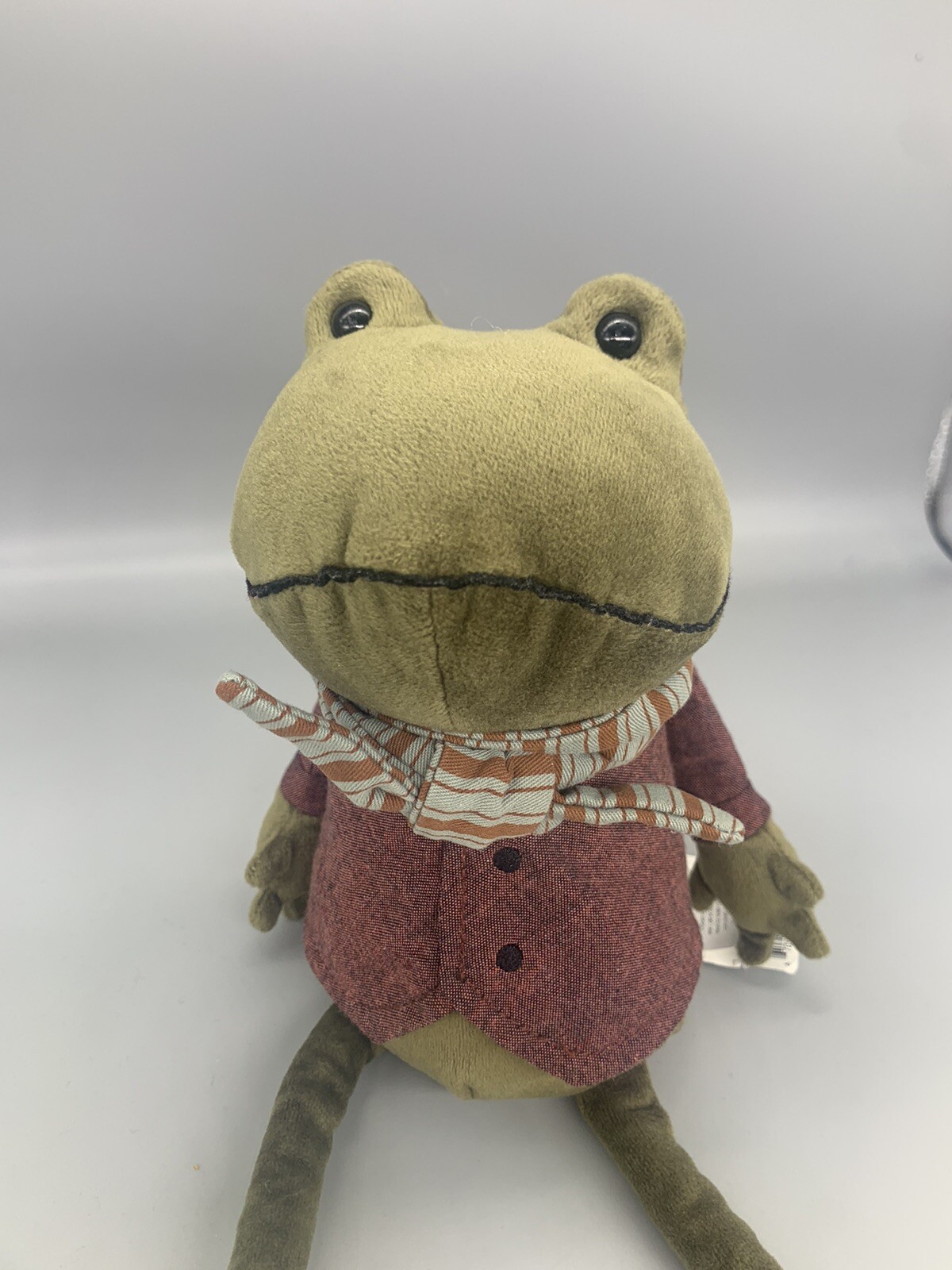 Jellycat I. Am Riverside Rambler Frog Wind in The Willow With Tags for ...