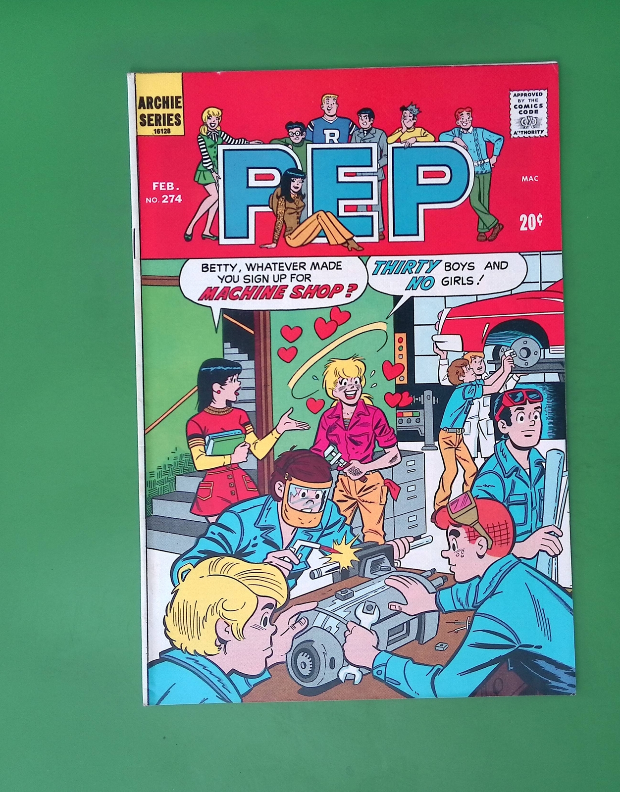 Pep Comics #274 1973 Archie Comics Group 8.0 Comic Book H87-122 | eBay