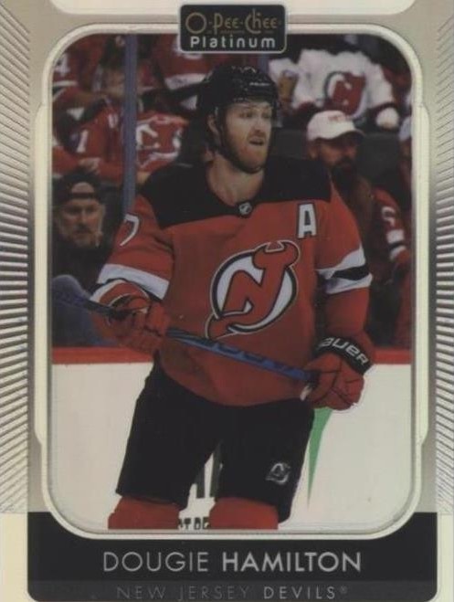 2021-22 O-Pee-Chee Platinum - Dougie Hamilton #177 Rainbow for sale ...