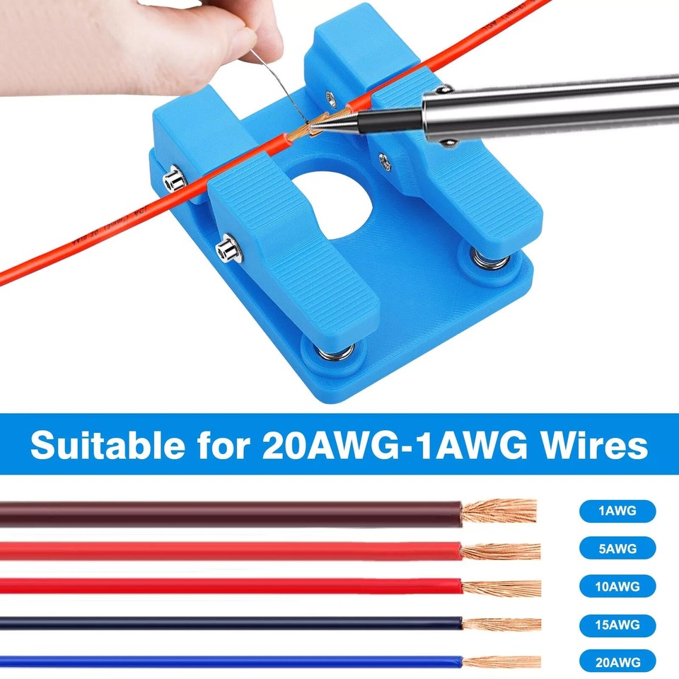 Durable Welding Soldering Station Mini Wire Clamp Holder Workbench ...