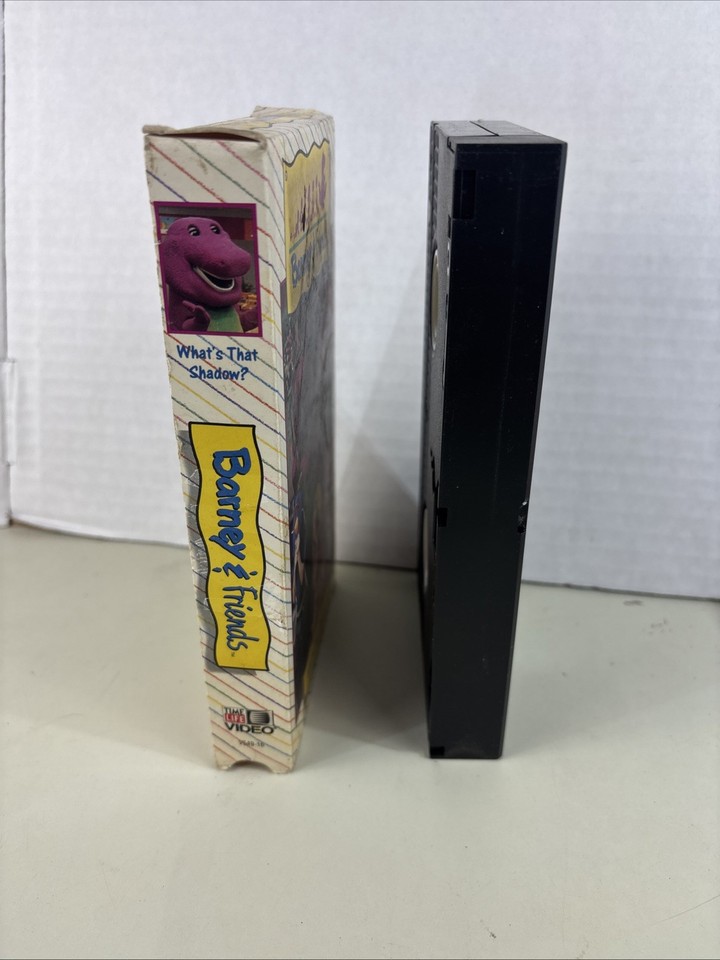 Barney Friends What’s That Shadow? VHS Video Tape Time Life Sing Along ...