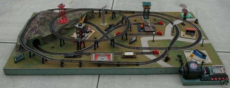 LIONEL D-291 DEALER DISPLAY - 5' x 9' SUPER O LAYOUT INSTRUCTION ...