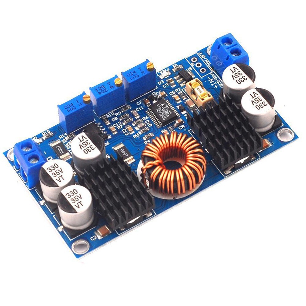 Efficient DC DC Power Boost Drop Converter Module 8A Step Up Down ...