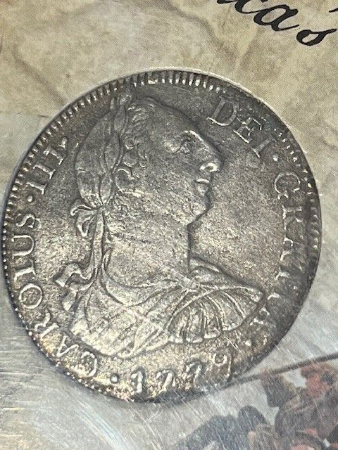 1779_ 8 Reales Carolus III Dei Gratia _ America's First Sliver Dollar ...