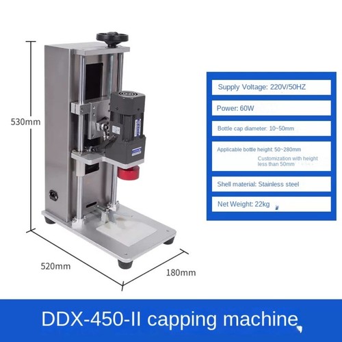 Bench type Automatic Capping Machine Plastic Cap Sealing Machine ...