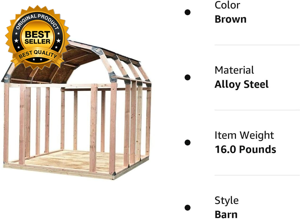 Instant Framer Kit Barn Style Shed Kit 313090031008| eBay