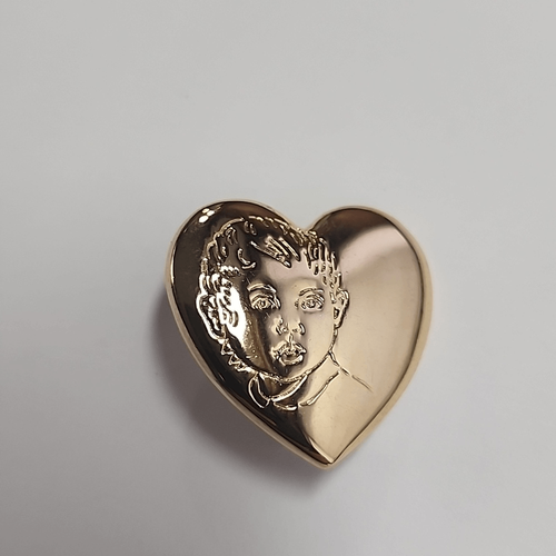 The Variety Club Pin Gold Tone Heart Day 2000 Badge Brooch Childrens ...