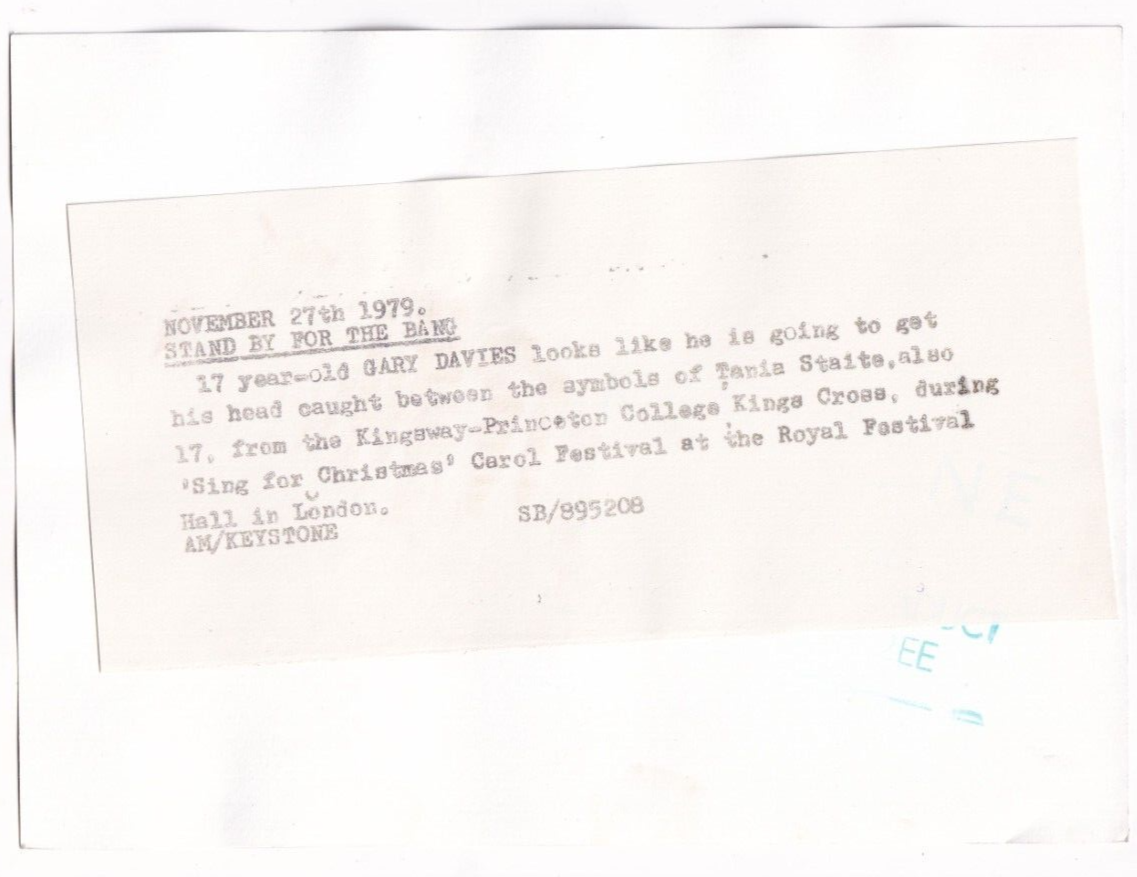 YOUNG STUDENTS GARY DAVIES & TANIA STAITE LONDON 1979 KEYSTONE Photo Y ...