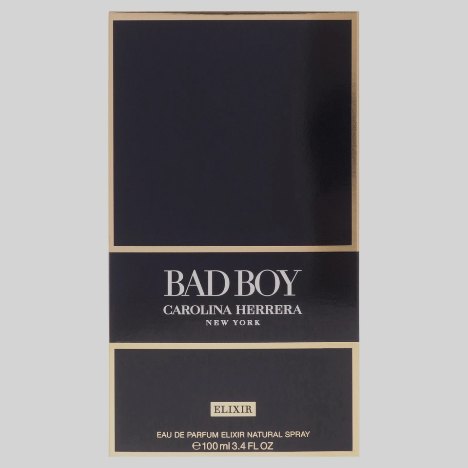 Bad Boy Elixir 100 ml EDP Spray for Men – Carolina Herrera– Free ...