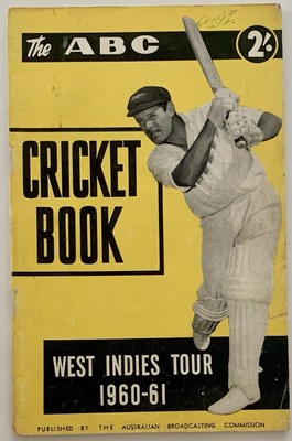 ABC Cricket Book 1960-61 West Indies Australian Tour Good condition ...