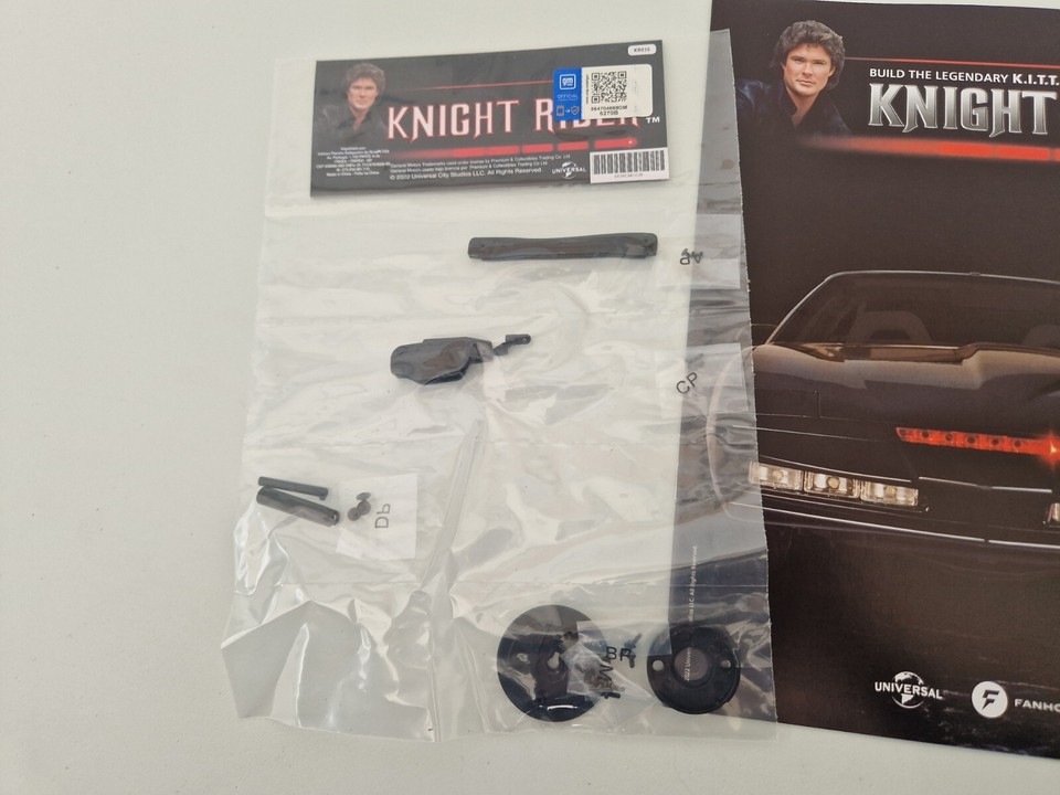 1/8 FANHOME DEAGOSTINI BUILD THE K2000 KITT K.I.T.T. KNIGHT RIDER CAR ...