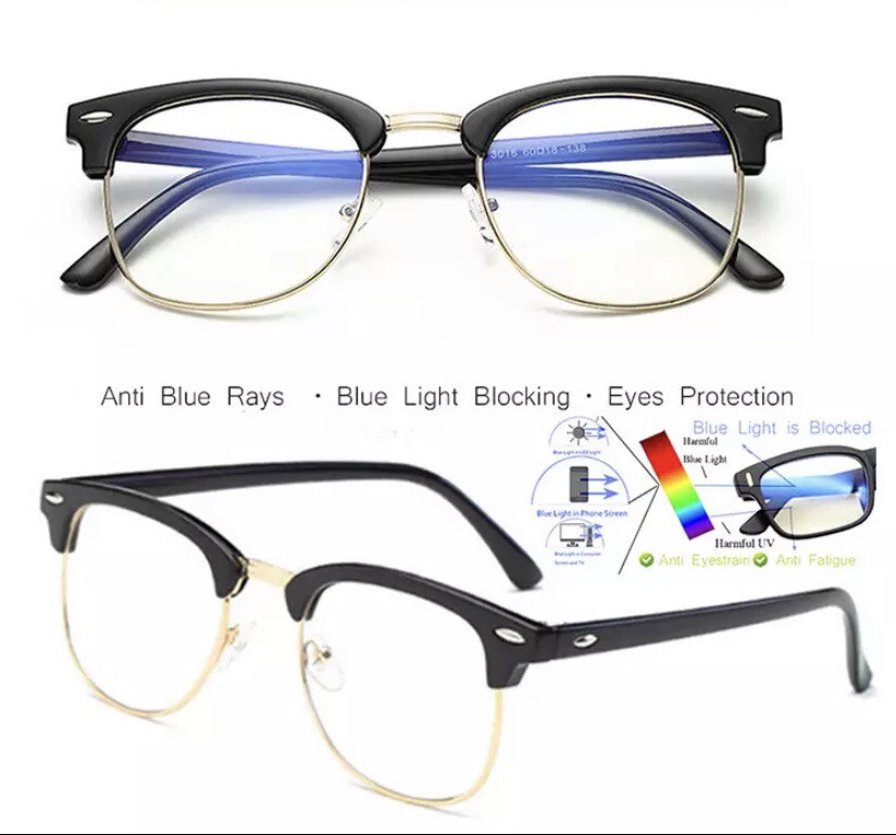 Blue Light Glasses Blue Blocking Sunglasses Computer Gaming Protection ...