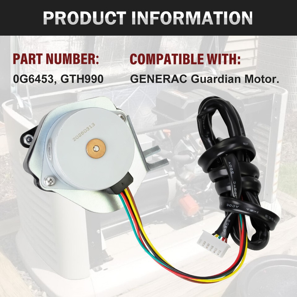 For Generac GTH990 0G6453 Stepping Motor / Stepper Motor Assembly High ...