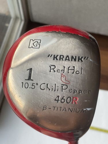 Krank Red Hot Chili Pepper Driver 460R 10.5° Low Torque Graphite RH 45 ...