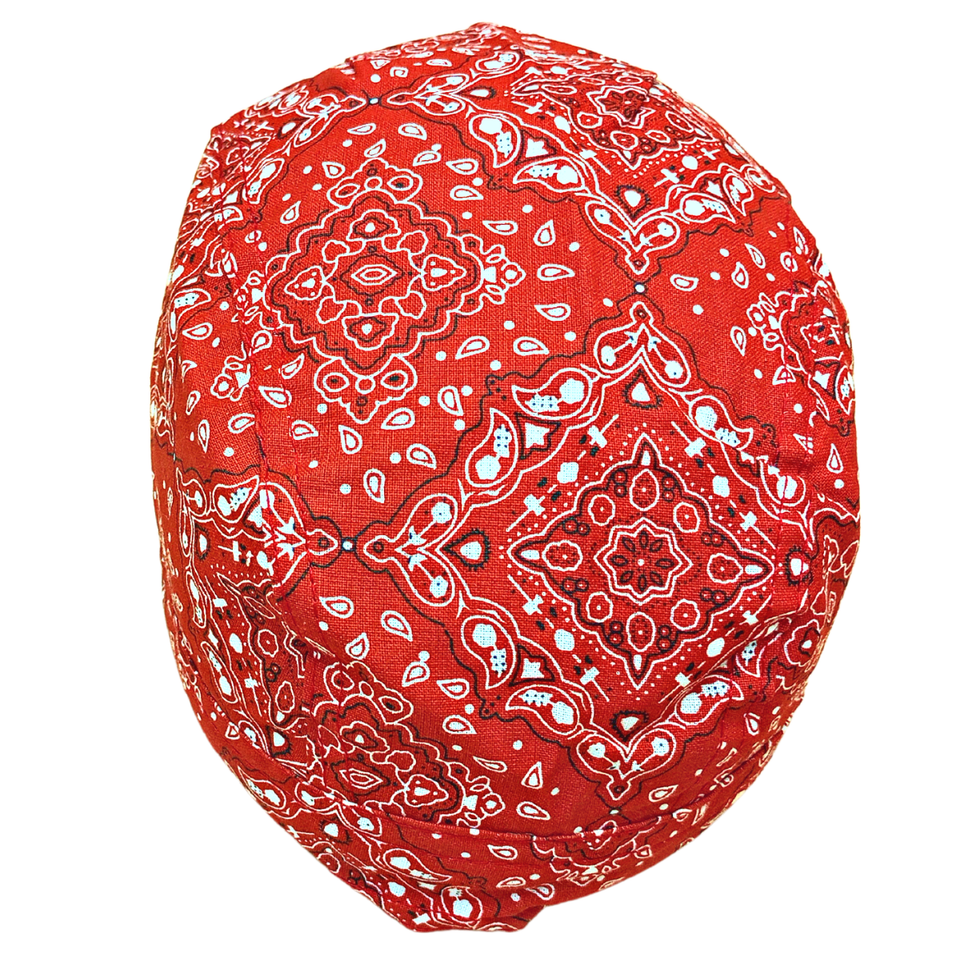 1pc Skull Cap Do Rag Cotton Bandana Head Wrap Biker Motorcycle Doo Dew ...