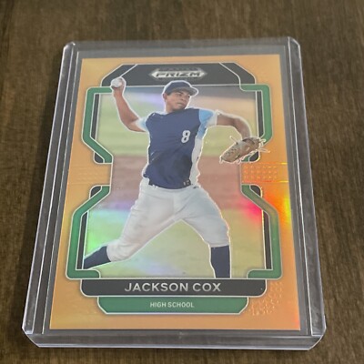 2022 Prizm Draft Picks Baseball Jackson Cox #’d/50 No. PDP50 | eBay