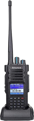 HD1 Ham Radio, DMR Handheld Two Way Radio, Dual Band Portable Radio ...