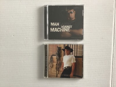 Garth Brooks - Lot of 2 CDs - Man Against Machine - Sevens | eBay