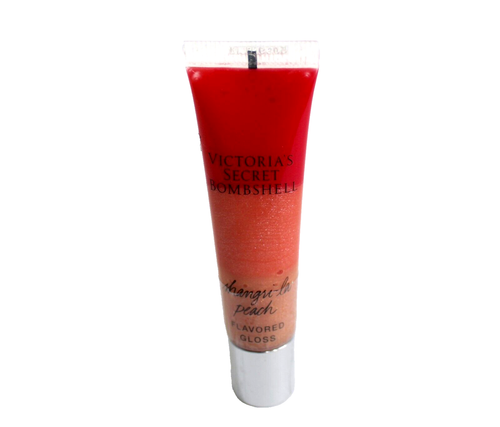 Victoria's Secret Bombshell Shangri-la Peach Flavored Shiny Lip Gloss 0 ...