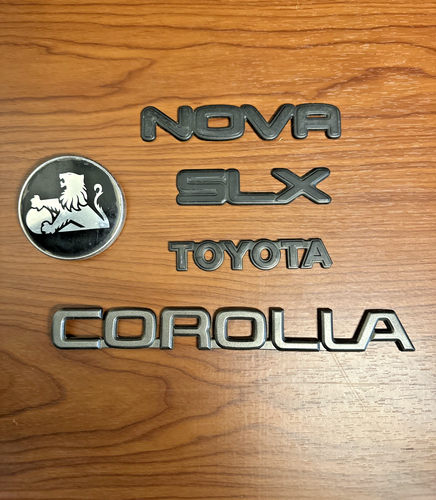 Toyota Corolla AE100 AE101 93-97 Holden NOVA SLX Monogram Oem Jdm | eBay
