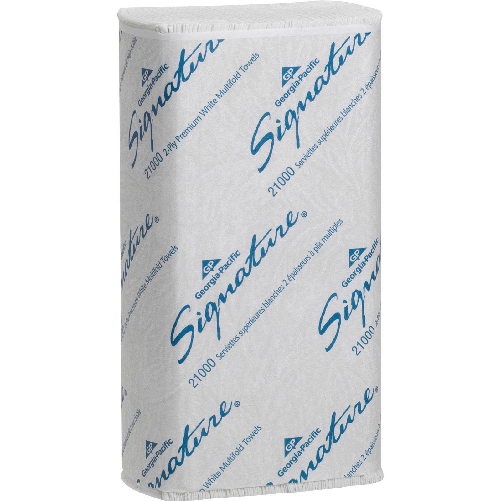 Georgia-Pacific Signature 2-Ply Multifold Towels - 21000 - 073310210001 ...