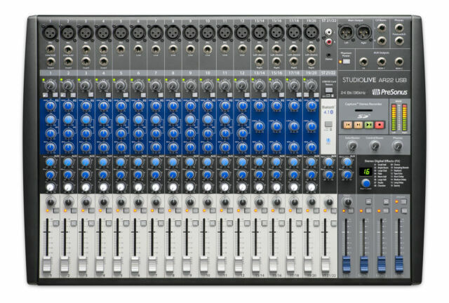 PreSonus STUDIOLIVE AR22 22 Channels Hybrid Mixer for sale online | eBay