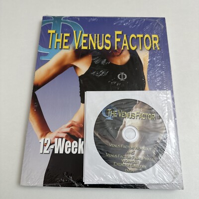 The Venus Factor - 12 Week Fat Loss System PB - With 2 DVDS - NEW SEALED | eBay