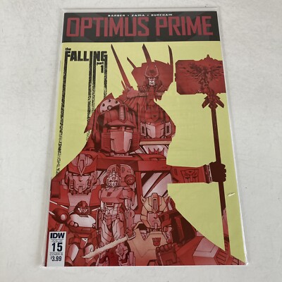 Optimus Prime #15 Cover B Variant The Falling Part 1 IDW Comic 2018 ...