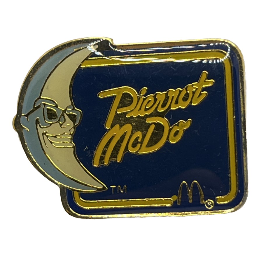 McDonald’s Pierrot McDo French Make It Mac Tonight Big Mac Enamel Lapel ...