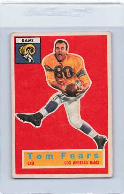 1956 Topps #42 Tom Fears Rams VG/EX *DA6766 | eBay