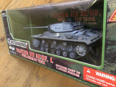 Motorworks 99328 Diecast German Army Panzer Gray Panzer III Tank 1/32 ...