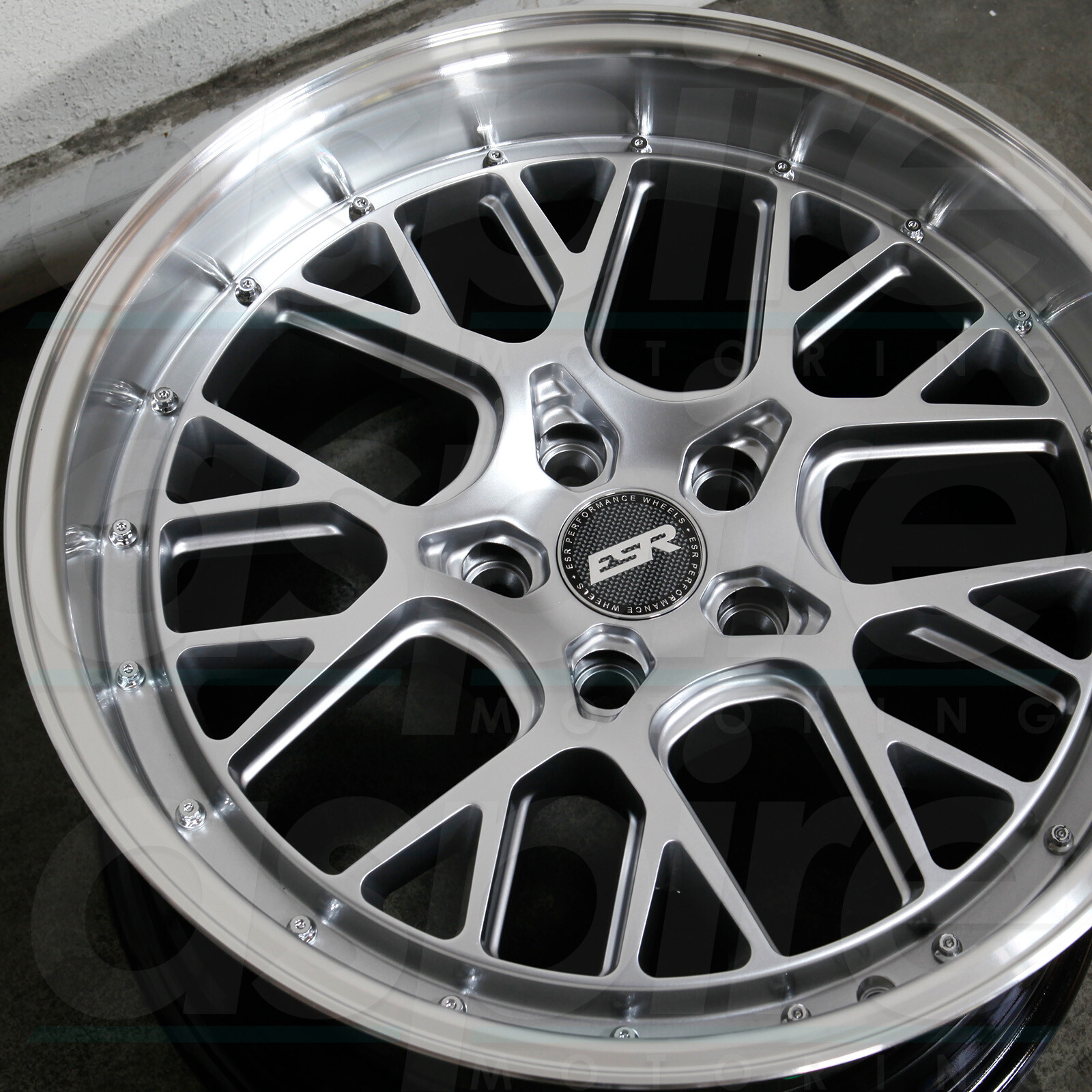 One 18x9.5 ESR CS11 5x114.3 35 Hyper Silver Wheel Rim 73.1 | eBay