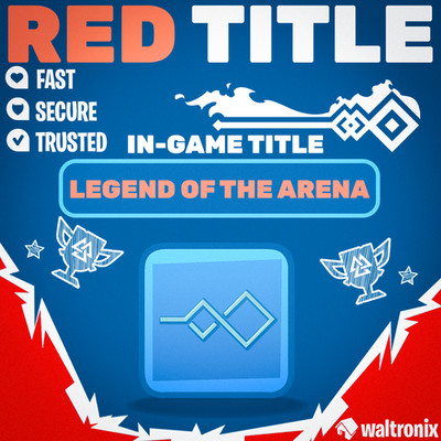 Brawlhalla: LEGEND OF THE ARENA - BCX Red Title - Rare Code - Fast ...