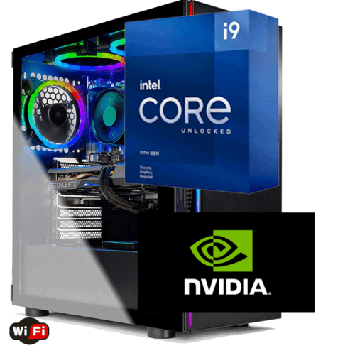Gaming PC Desktop Intel Core i9 11900KF 8 Core 3.5 GHz HDD SSD DDR4 RAM ...