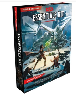 Wizards of the Coast Dungeons and Dragons RPG Essentials Kit - 70080000 | eBay