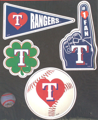 Texas Rangers 4 Piece Team Magnet Set | eBay